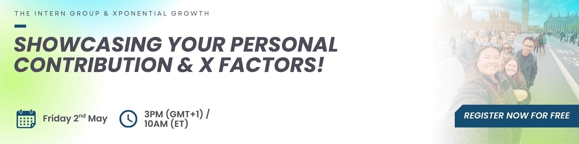 The Intern Group | Xponential Growth Workshop